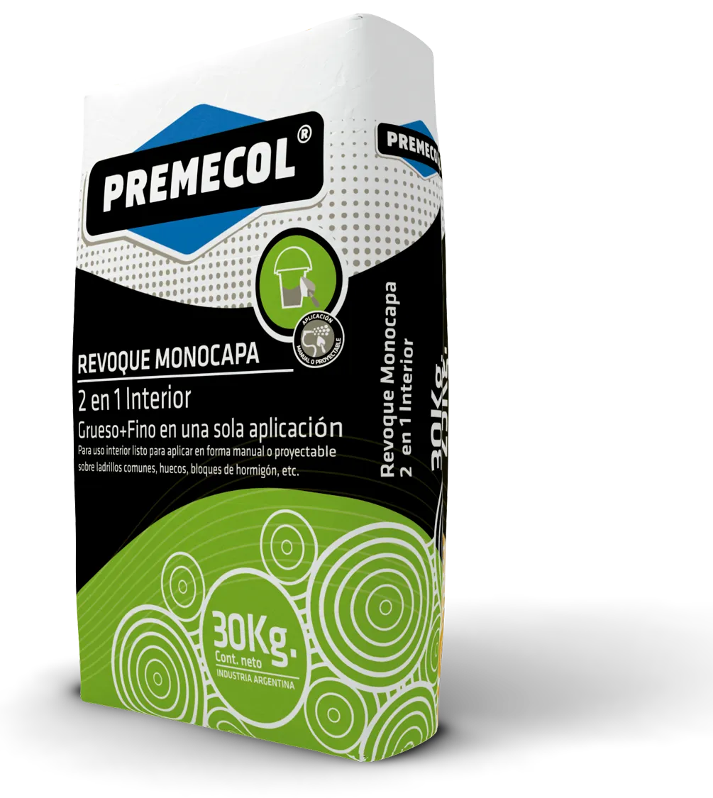 Revoque monocapa 2en1 Premecol - San Marino